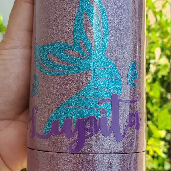 Personalized Mermaid Decal Stickers for Kids or Women, Custom Decal for ...