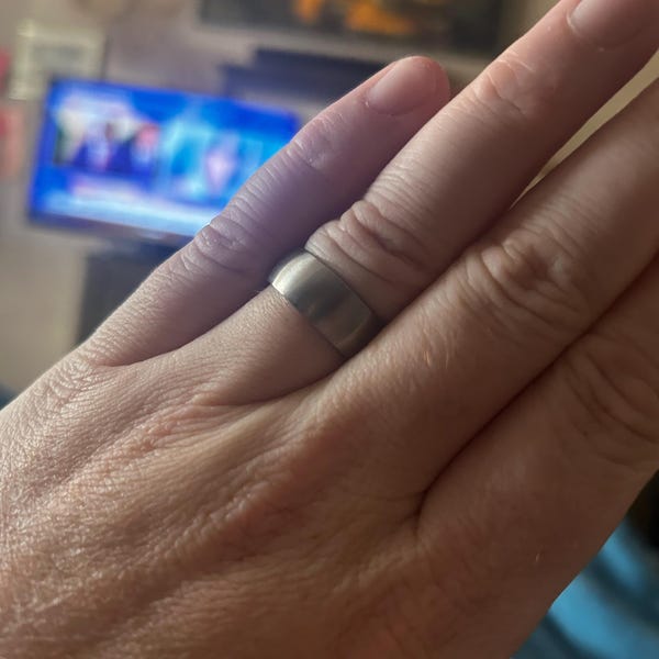 F 16 Fighter Jet Engine Ring Made From a Titanium Turbine Blade Used in ...