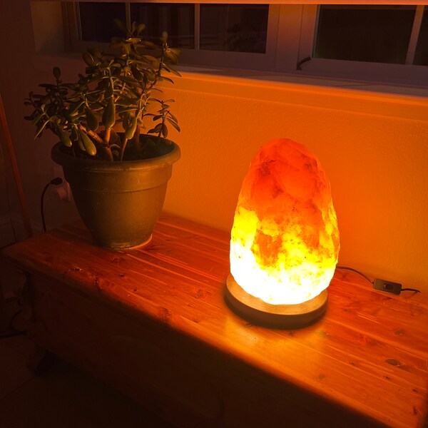 36" X 48" Rare White Himalayan Salt Brick Wall With Full Color Spectrum ...