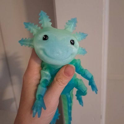 Articulated Axolotl Fidget Toy, Desk Fidget Toy, Sensory Toys Adult ...