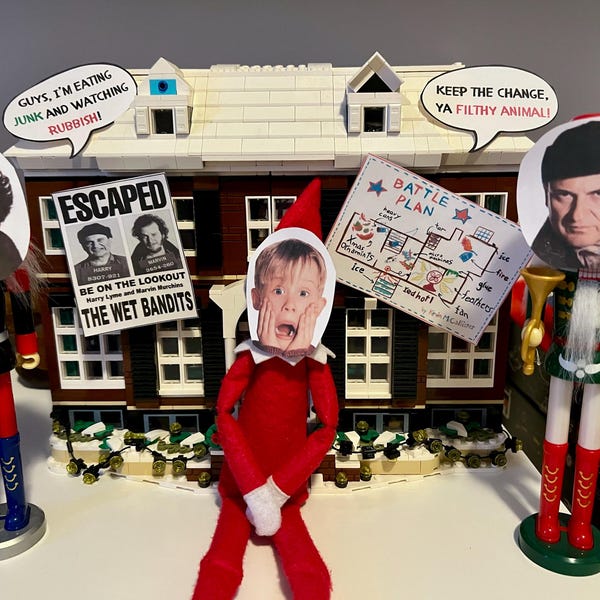 Home Alone Easy Elf Printable Instant Download, Home Alone Elf Props ...