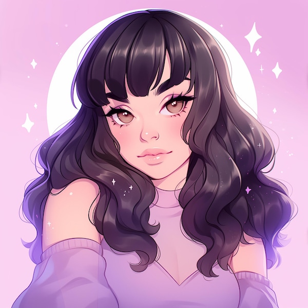 Premade Icon for Twitch Streamers and Social Media Beautiful ...