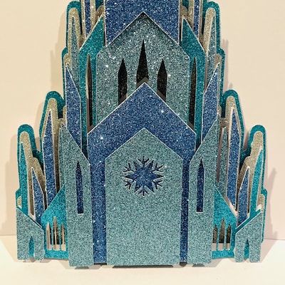 Frozen Castle SVG File for Cake Topper or Party Decorations Arendelle ...