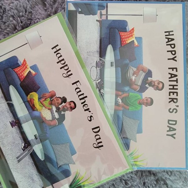 Football Birthday Card | African American Boy Birthday Card | Sports ...