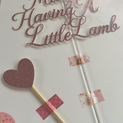 Elegant Font Custom Text Cake Topper, Any Text, Personalized Cake ...