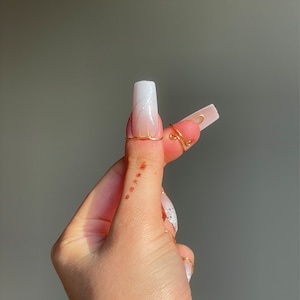 Wudu Nail Rings for Halal Nails, Adjustable and Reusable, Press on ...