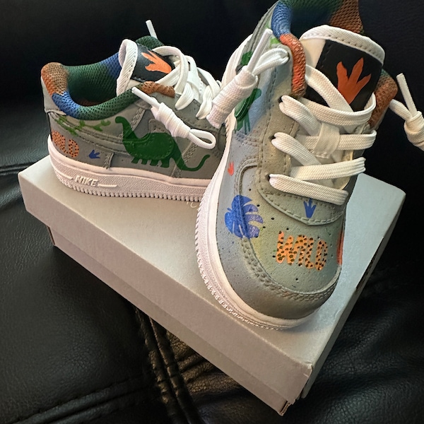 Neon Drip Custom Air Force 1’s - Etsy
