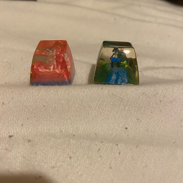 Volcano Eruption Artisan Keycap, Volcano Keycap, Gate Keycap, Custom ...