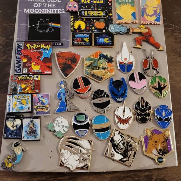 Video Game Pins, Pokemon Pins, Pokemon Accessories, Pokemon Gifts ...