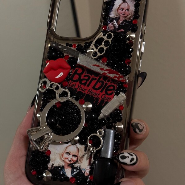 Ultimate Bling Leopard Make up Handmade MOST PHONES Case Cell Cover ...