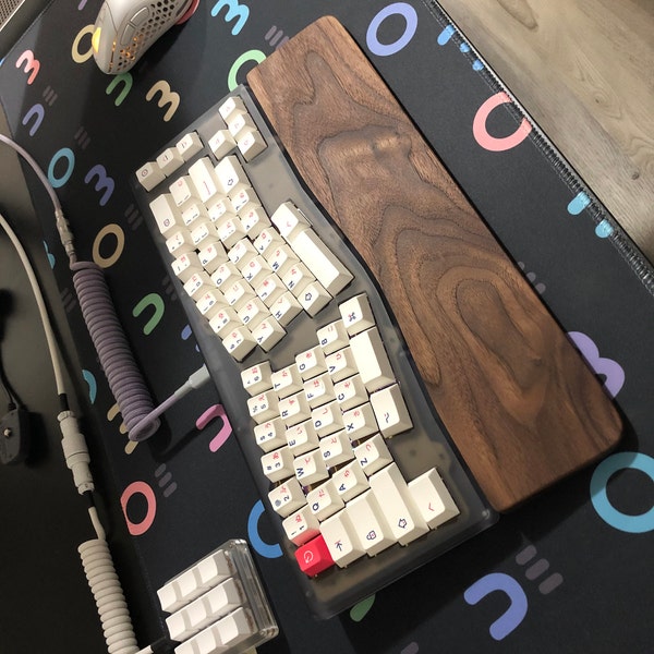 CUSTOM Mechanical Keyboard Mouse Rest - Etsy