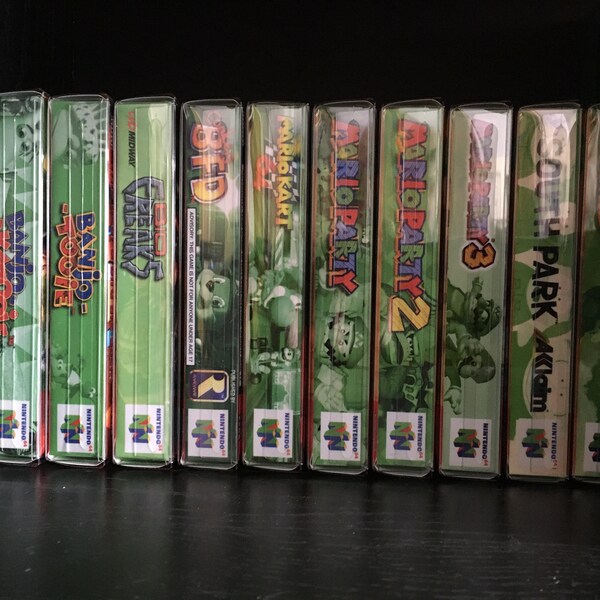 Mini Nintendo 64 Protector Boxes / Cases - Etsy
