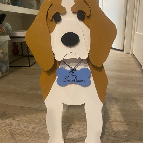Beagle Wooden Flower Planter Box Made in West Virginia - Etsy