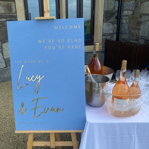 Party Entrance Sign Personalised Occasion Sign Wedding - Etsy