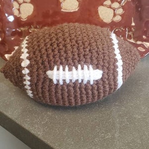 Football Crochet Pattern, Crochet Football Pattern, How to Crochet a ...
