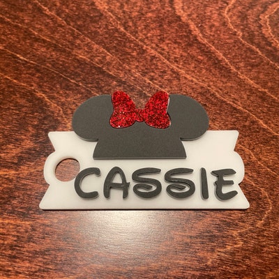 Mouse Ears Christmas Card Digital Template Customize With Canva 7x5 - Etsy