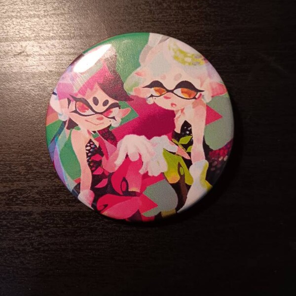 Splatoon Pin Buttons 2.25 - Etsy