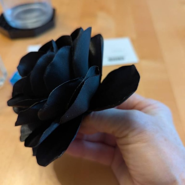 Extra Large White Flower Brooch Oversized Rose Brooches for Women ...