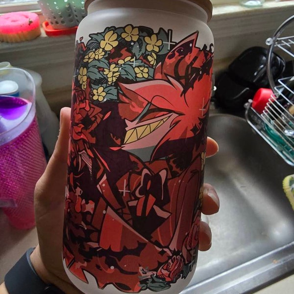 Radio Demon Glass Tumbler - Etsy