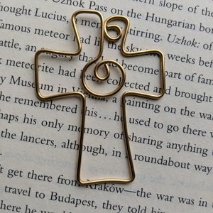 Cross Bookmark, Religious Gift, Simple Inexpensive Teacher Gift ...