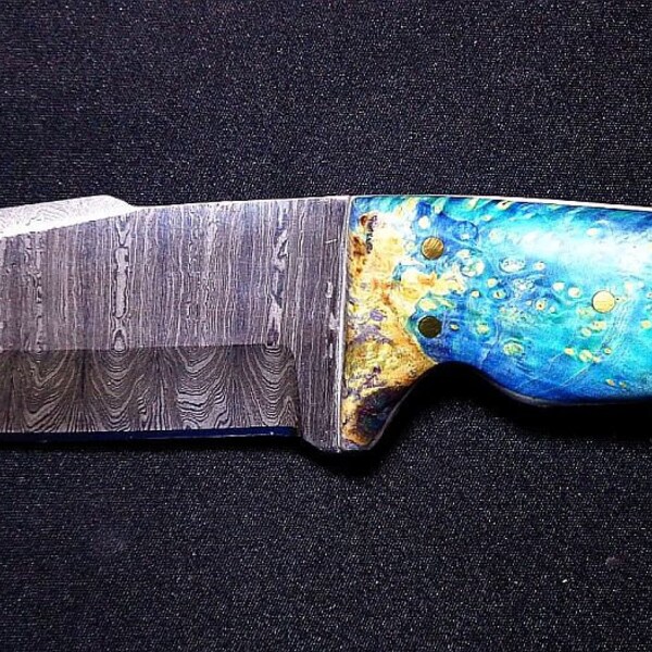 11 Long Custom Handmade Leather Sheath for Tracker Knife Fits up to 11 ...