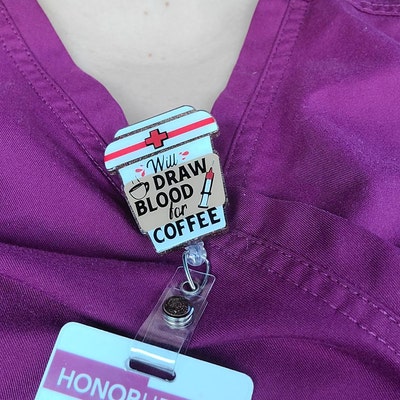 Lab Week Gift Phlebotomist Badge Reel MLT MLS CMA Lab - Etsy