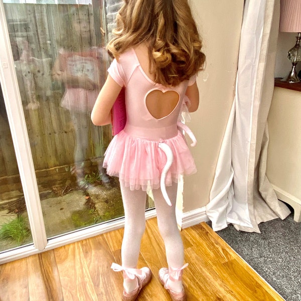 Clip on Mouse Tail Made of White Felt Suitable for Children and Adults ...