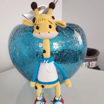 Crochet Pattern Cute Giraffe Melvin Doll PDF - Etsy