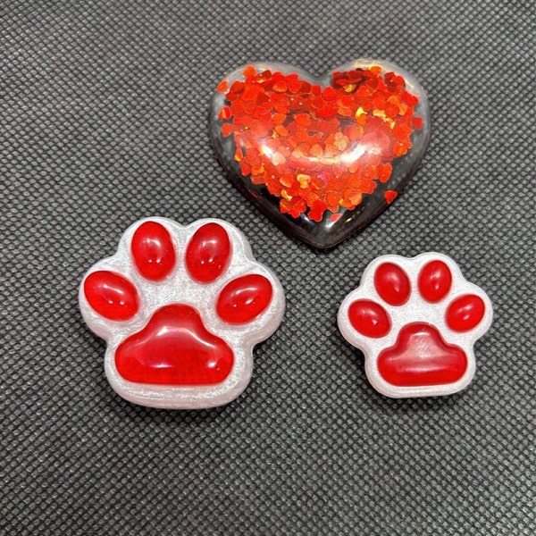 Mini Heart Shaped Fridge Magnets, Heart Magnetic Decorations, Love ...