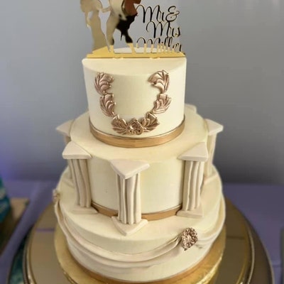 Hercules and Meg Cake Topper, Disney Wedding Cake Topper, Mr and Mrs ...