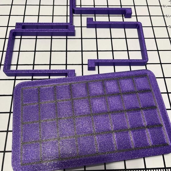 Digital 2 Part Flower Sprinkle Stencil Digital Download STL File for 3D ...