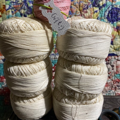 Thin Shiny Thread for Jewelry Making, Glossy Decorative Tatting Thread ...