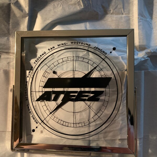 ATEEZ Logo Shirt With Member's Autograph Signature Customization Option ...