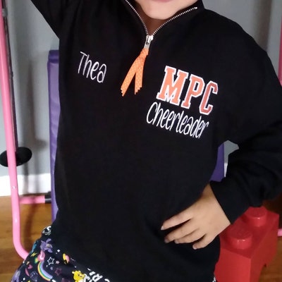 Personalized Cheer Jacket, Cheerleading Warmups, Varsity Cheer Team ...