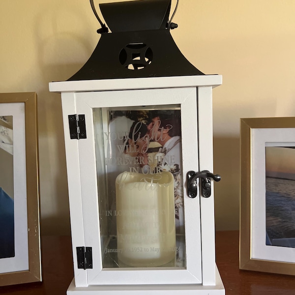 Personalized Memorial Lantern | in Memory of Lantern | in Memory ...