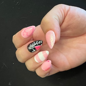 Mothman Cryptic Press on Nails, Reusable - Etsy