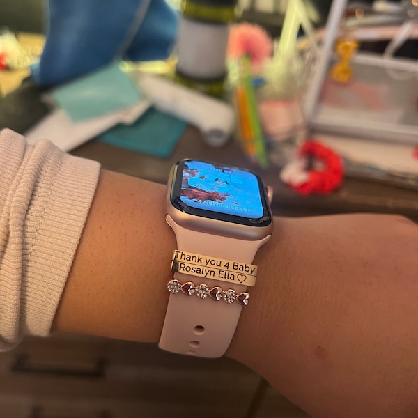 Cross Stackable Watch Band Charms for Apple Watch, Fitbit, Watch Sports ...