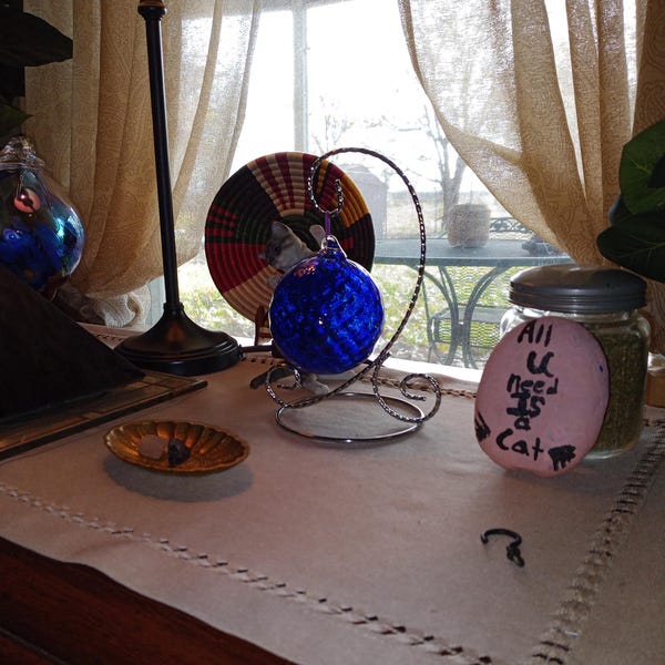 Protection Blessing Ball/ Love Spell Orb/ New Home Gift Idea / Cottage ...