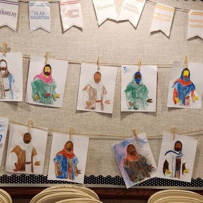 LDS Primary Chair and Door Signs Come Follow Me Book of Mormon 2024 ...