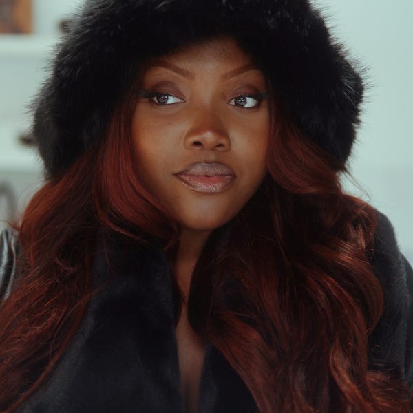 RED Beads Cap Handmade Beaded Cleopatra-inspired Headpiece – Elegant ...