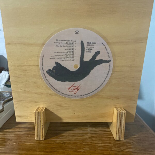 Kitty Records Black Cat CD Vinyl Diecut Sticker - Etsy