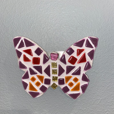 Butterfly Mosaic Kit, Craft Kit, DIY Kit for Adults, Craft Kit for Kids ...