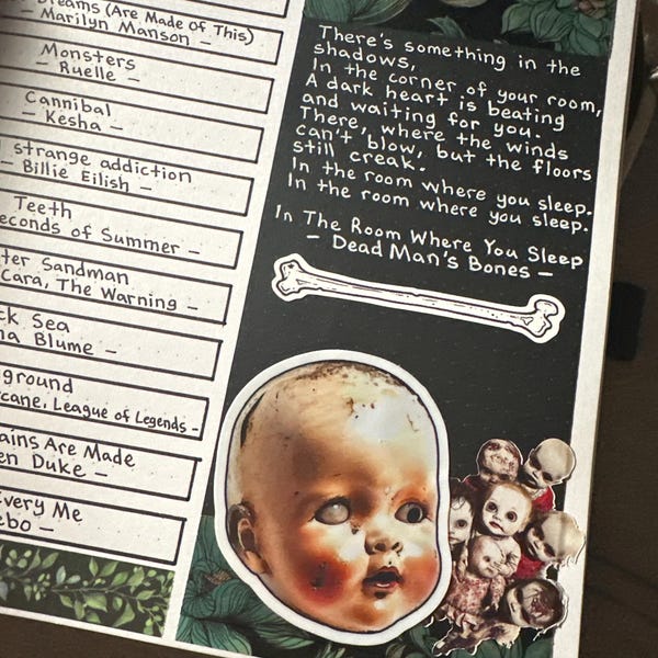 Creepy Brain Vinyl Sticker: Horror Evil Art Decal - Etsy