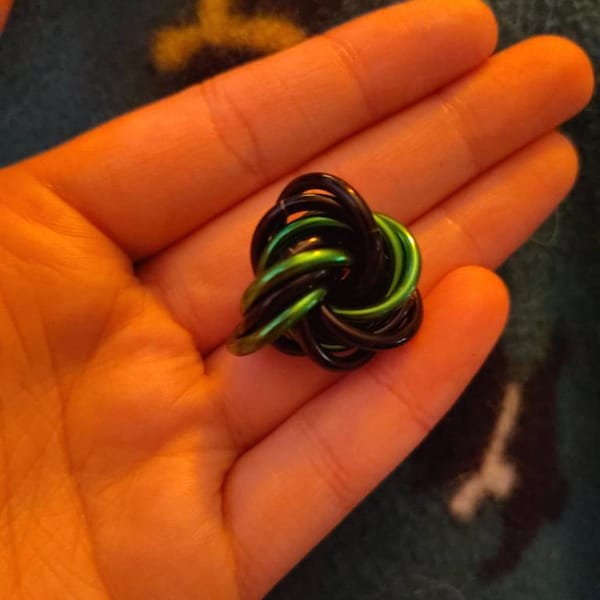 Mobii® STAINLESS STEEL: Stress Ball, Stim Fidget Ball Desk Toy - Etsy