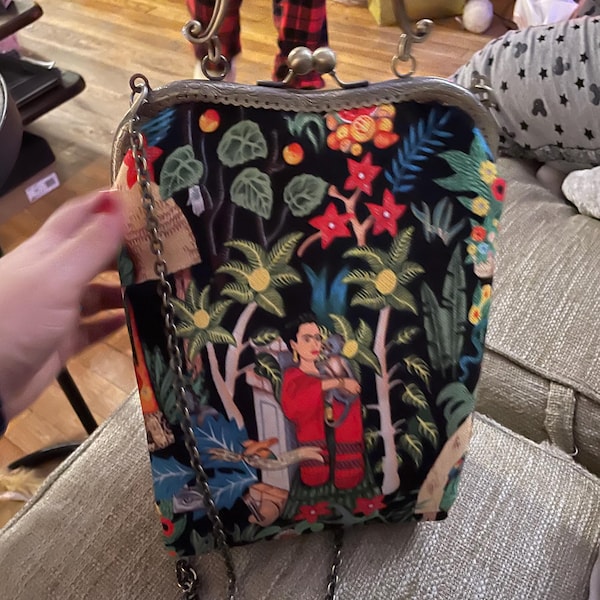 Blue Toile Handbag Blue Toile Bag Handmade Bag - Etsy