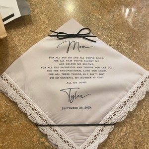 CUSTOM PHOTO Memorial Wedding Gift for Bride, for Groom, Memorial ...