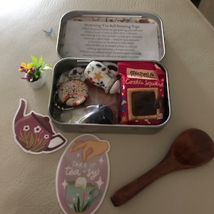 Sensory Calm Down Kit for Kids Rainbow, Sensory Tin, Anxiety Relief ...