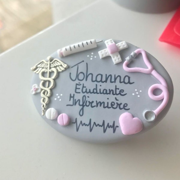 Badge infirmière - Etsy France