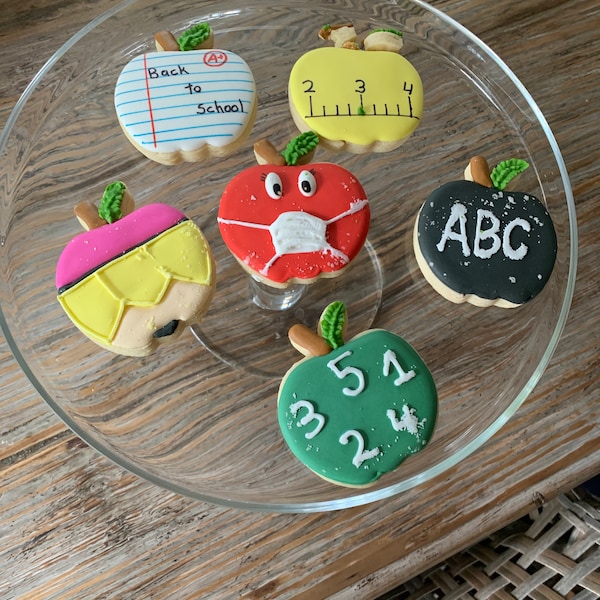 Back to School Cookies - Etsy