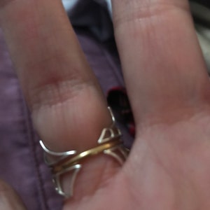 Spider Web Rings Stacking Rings Ring Webbing Gold Rose Gold Silver Gold ...